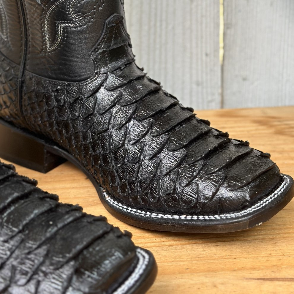 CB-010H Black Imitation - Exotic Cowboy Boots for Men – Bota Exotica ...