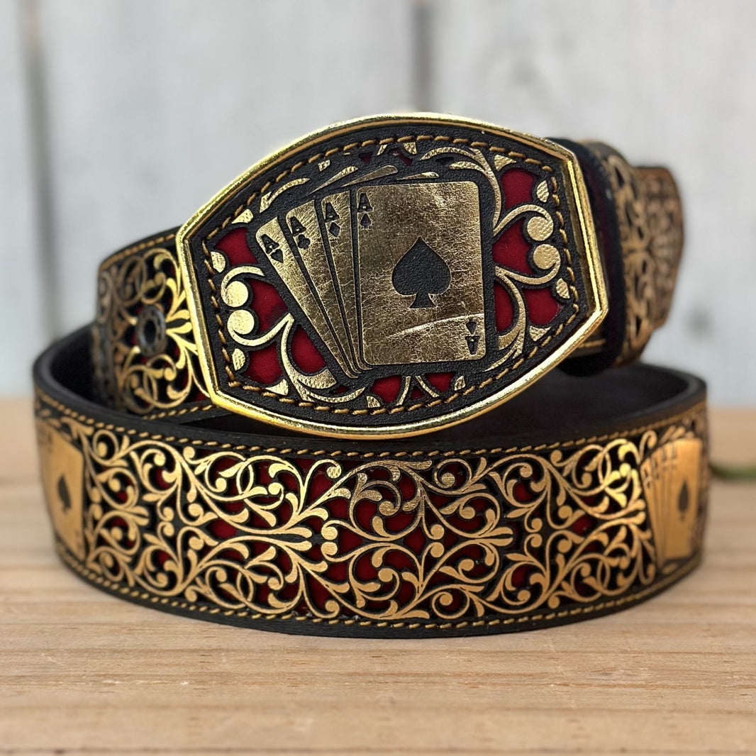 Cinturones Vaqueros para Hombre - CInturones Mexicanos de Piel