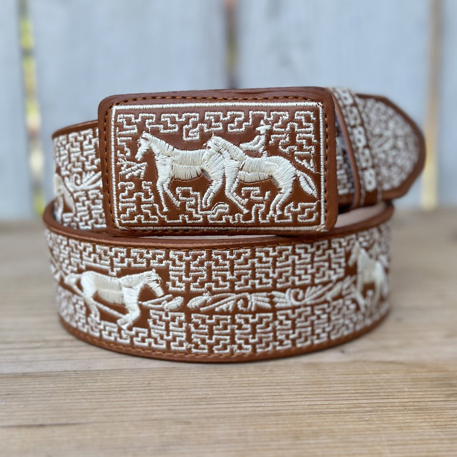 Cinturones Vaqueros para Hombre | Piel Auténtica Hechos en México ...