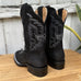 DA-00-2 Black - Cowboy Boots for Men - Leather Western Boots