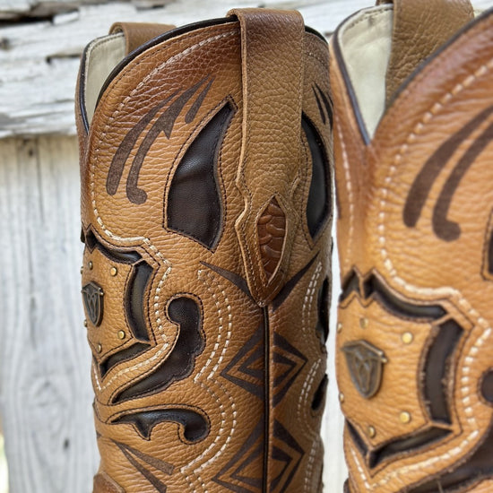RC-Mamba Miel - Python Cowboy Boots for Men - Cowboy Boots – Bota Exótica