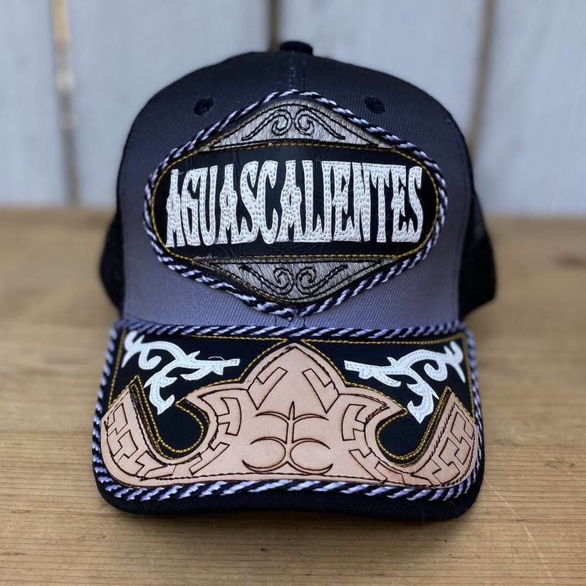 Gorra Vaquera de Aguascalientes - Gorra Vaquera Mexicana Artesanal