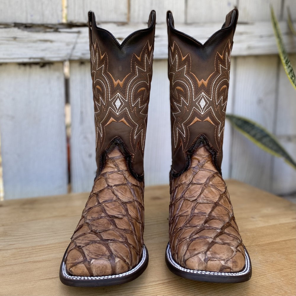 JB-761 Orix - Original Pirarucu Boot for Men - Pirarucu Boot – Bota ...